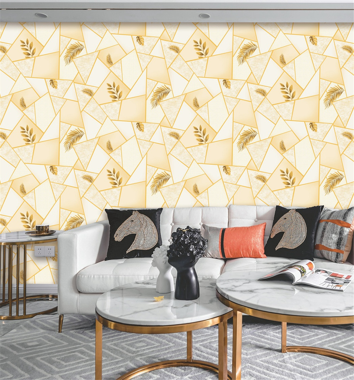 Romeo Abstract – PVC Wallpaper MC3112 – Red and Wine Decor