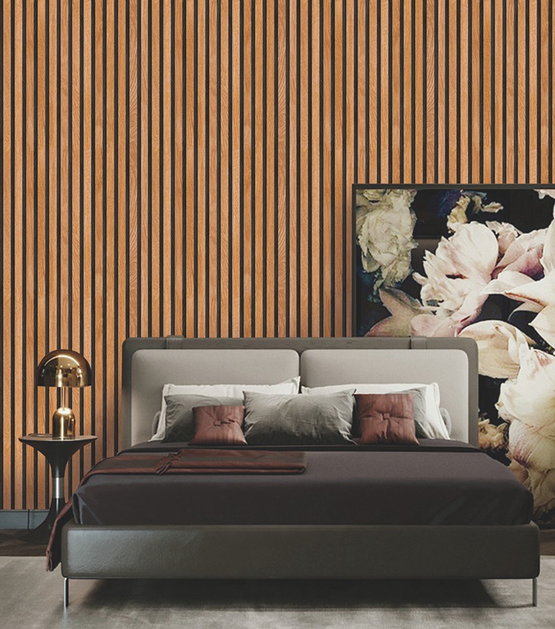 Lavender – PVC Wallpaper LV1009 – Red and Wine Decor